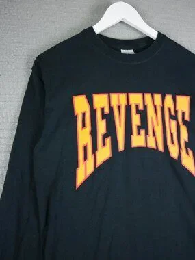Drake | Shirts | Drake Revenge Shirt Mens M Black Summer Sixteen Ovo ...